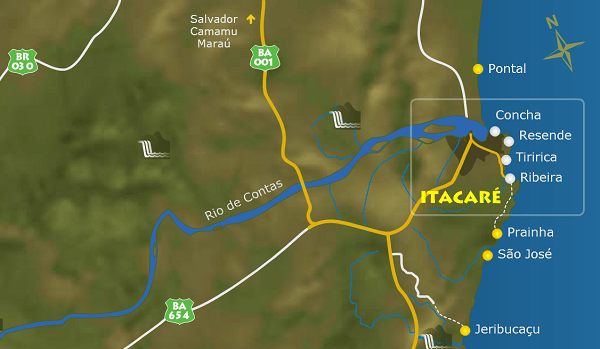 Roteiro de um dia em Itacaré, Bahia - Jeguiando : Jeguiando
